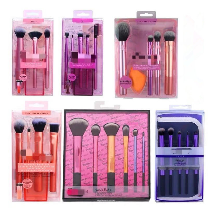NEW Makeup Brushes Set For Cosmetic Foundation Powder Blush Eyeshadow ...