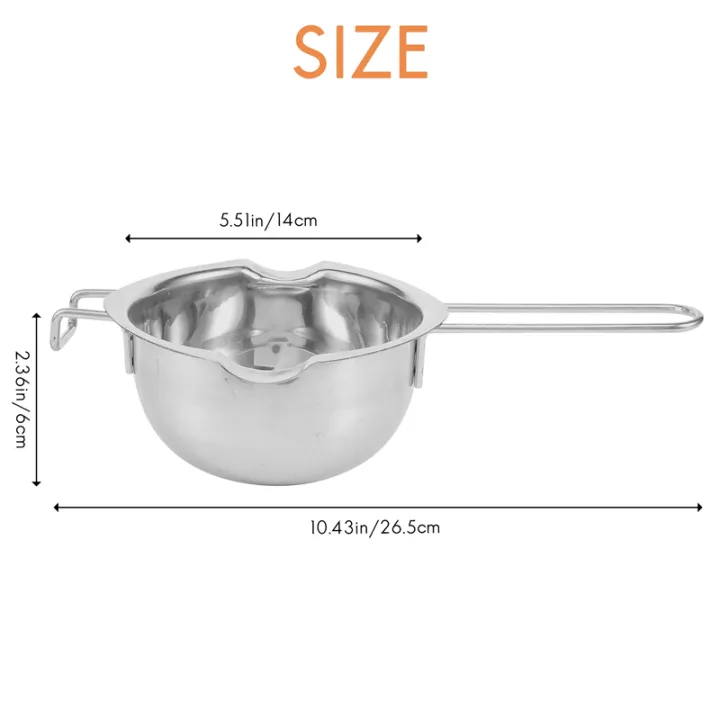 Double Boiler Stainless Steel Chocolate Pot, Chocolate Dipping Tool ...