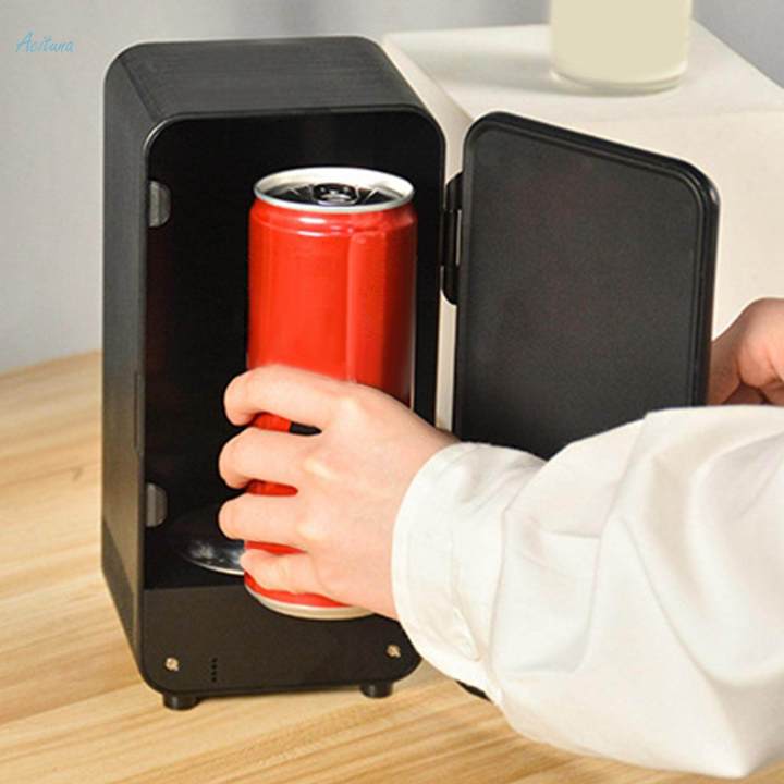 Mini Fridge Milk Cooler and Warmer for Laptop PC Computer Dorm | Daraz.lk