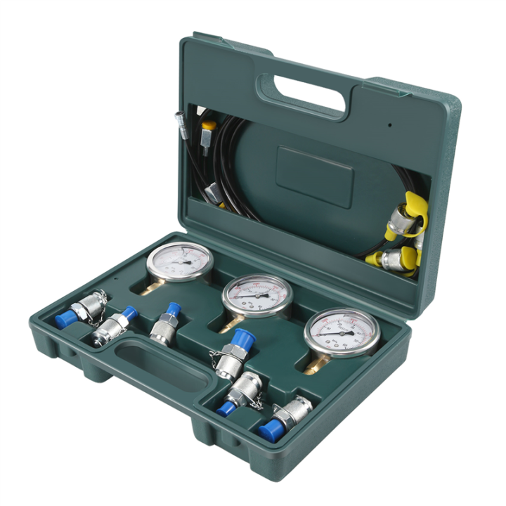 BRADOO Hydraulic Pressure Guage Excavator Hydraulic Pressure Test Kit ...
