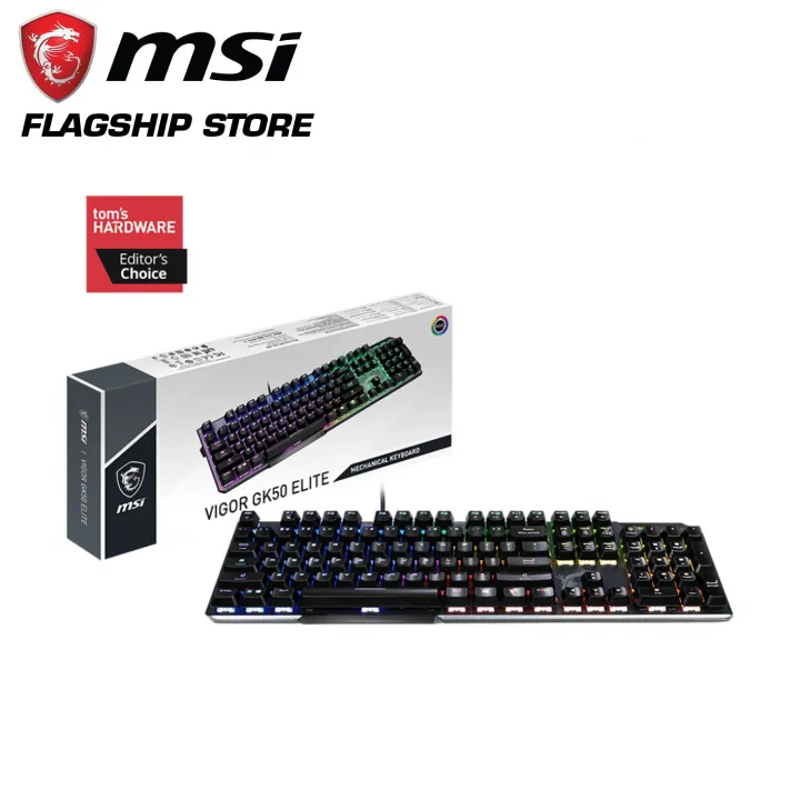 MSI MSI Gaming Keyboard Vigor GK50 Elite Kailh Blue (Blue Switch ...