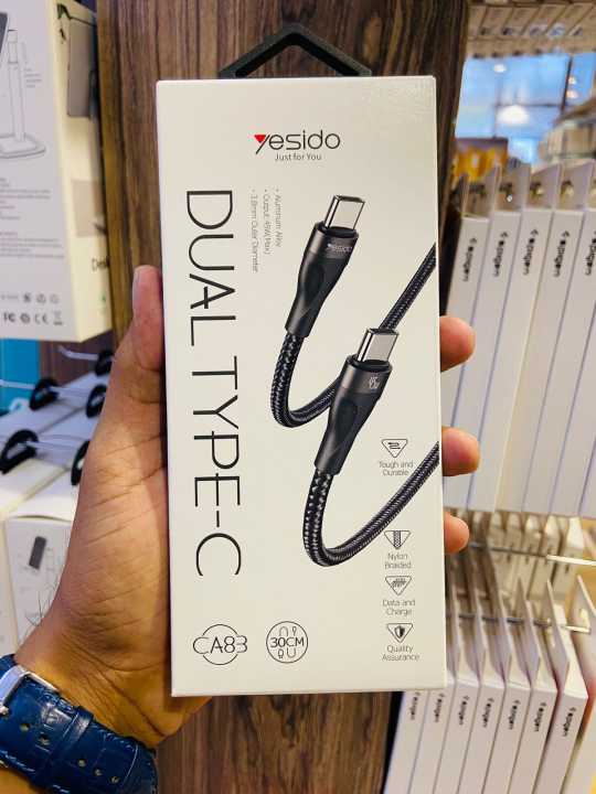 Yesido Dual Type C cable | Daraz.lk