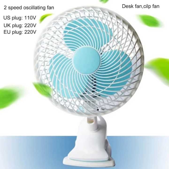 NEW 220V 180 Degree Adjustable Mini Desktop Fan High-Speed Air Desk and ...
