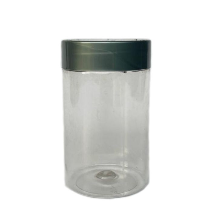 1 Pc Visual Kitchen Spice Container With SILVER Lid Seasoning 1 Piece ...