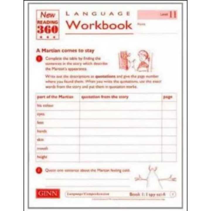 Ginn Reading Workbook Level 11 | Daraz.lk