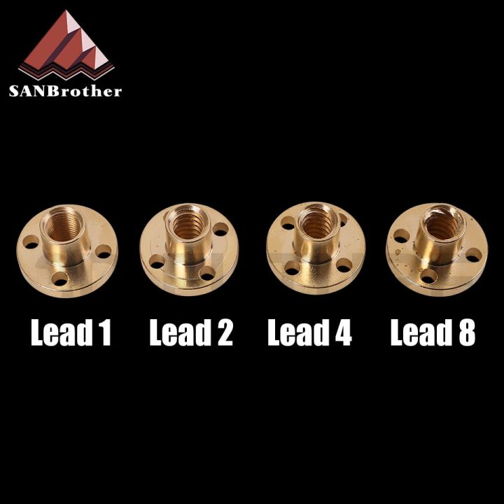 【Universal Car Parts Store】3D Printer M8 TR8 - 4mm 2mmTrapezoidal Screw for Supporting All the ...