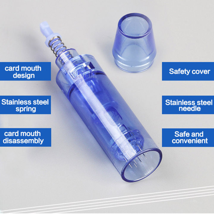 15pcs/box Round Nano Needle Cartridges For Dr Pen A1 A6 N2 my.m ...