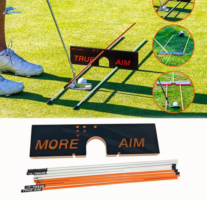 Golf Swing Trainer Golf Alignment Aid for Beginners and Professionals ...