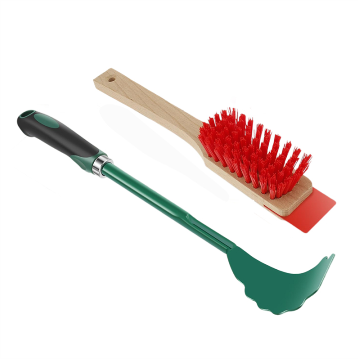 Mower Deck Scraper with Ergonomic Long Handle Lawn Mower Deck Cleaner ...