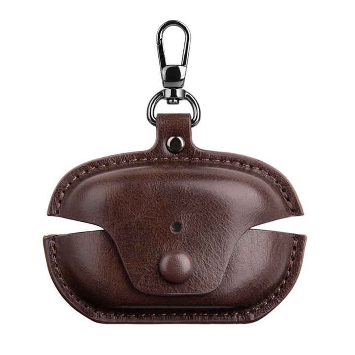 For Sony WF-1000XM5 Leather TWS Earphone Protective Case with Hook ...