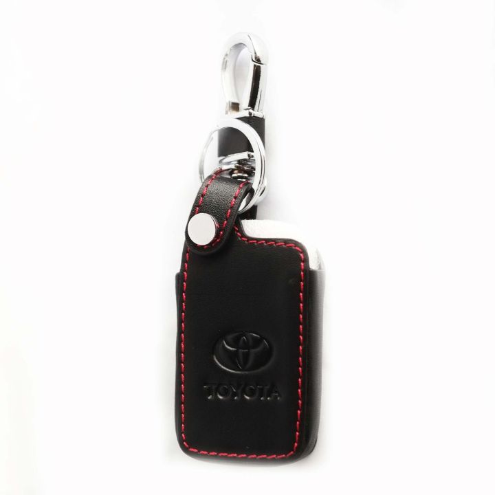 Car Leather Key pouch for Toyota Axio Car 2014/15/16/17/18/19 | Daraz.lk