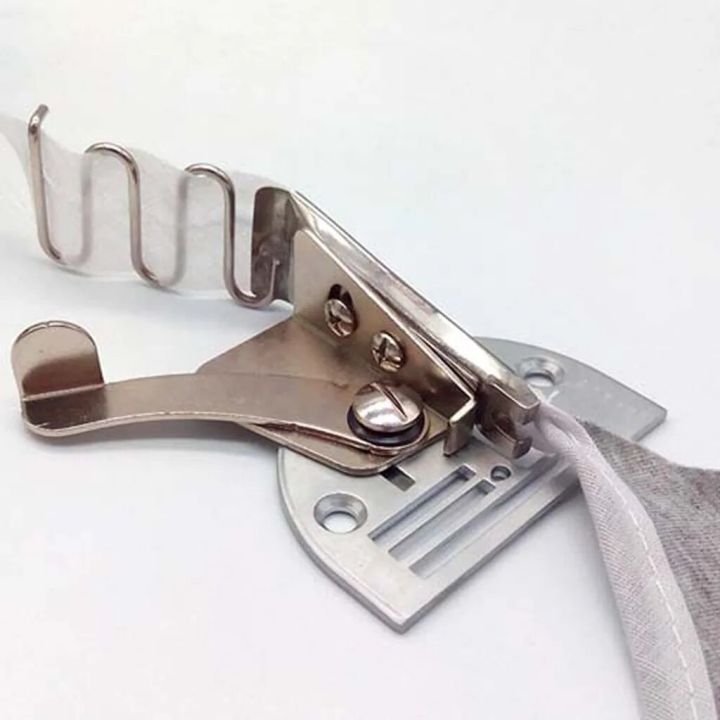 5 Sizes Overlock Binding of Curve Edge Folder Bias Binder Foot Sew Feet ...