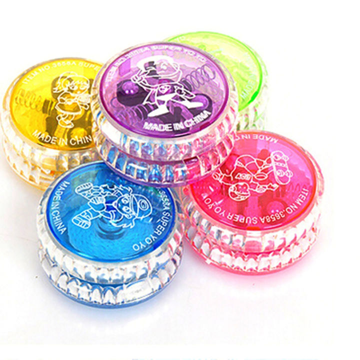 Flashing Led Glow Light Up Yoyo Promotes Hand-eye Coordination YO-YO ...