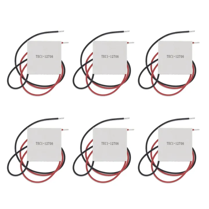 6PCS TEC1-12706 K10 Thermoelectric Cooler Peltier | Daraz.lk