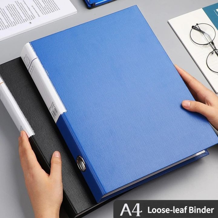 【HOT】 2/3 Hole A4 Ring Binder File Folder Document Storage Thickened ...