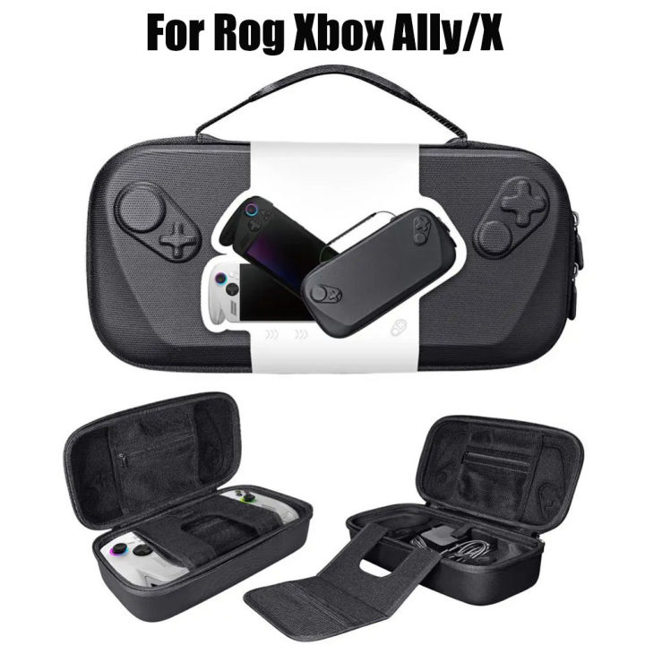 For ROG Xbox Ally / X EVA Handheld Game Console Bag Portable Hard Shell ...