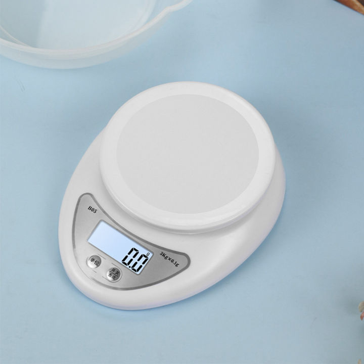 1g/5kg Electronic Scale Portable Digital Scale Food Balance Measuring ...