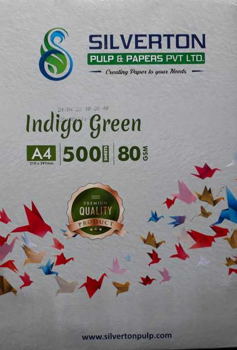A4x80gsm Paper - Silverton - 500sheets pack | Daraz.lk