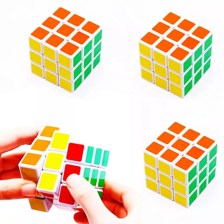 Rubic Cube 3x3x3 Magic Rubic Cube Higher Grade Puzzle Speed Brain Teasers Education Development ...