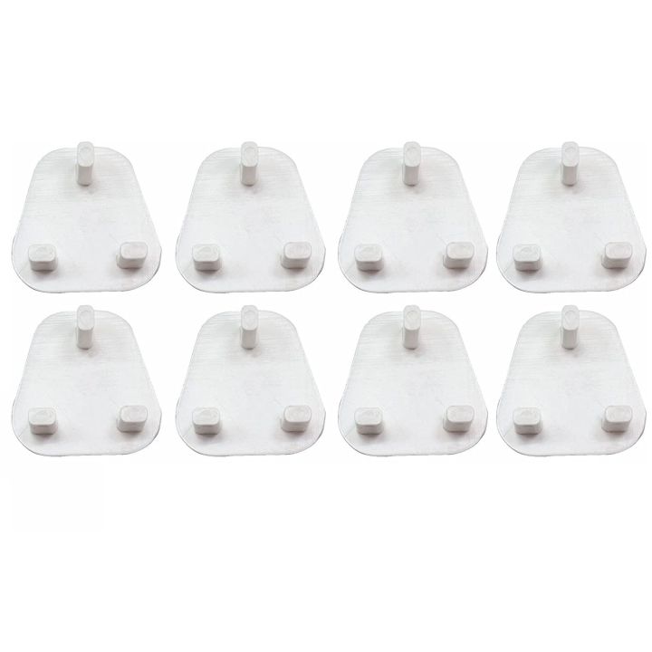 Box Pin Child Proof Safety Plug Wall Socket Cover Protector 8 Pcs ...