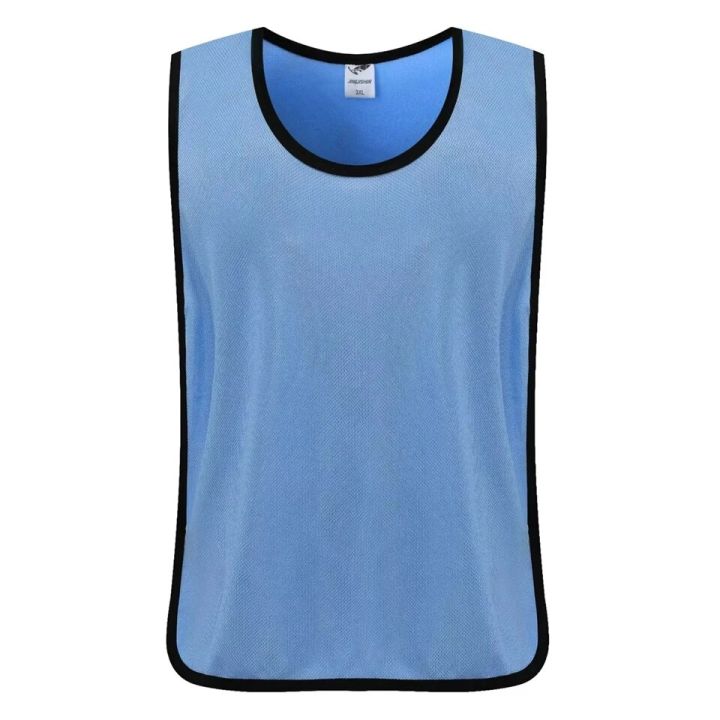 8 Colors Adult Men Women Soccer Pinnies Football Team Jerseys Sport Kit ...