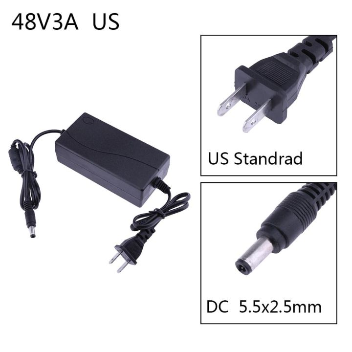 48V 3A AC to DC Power Adapter Converter 5.5*2.5mm for POE switch | Daraz.lk