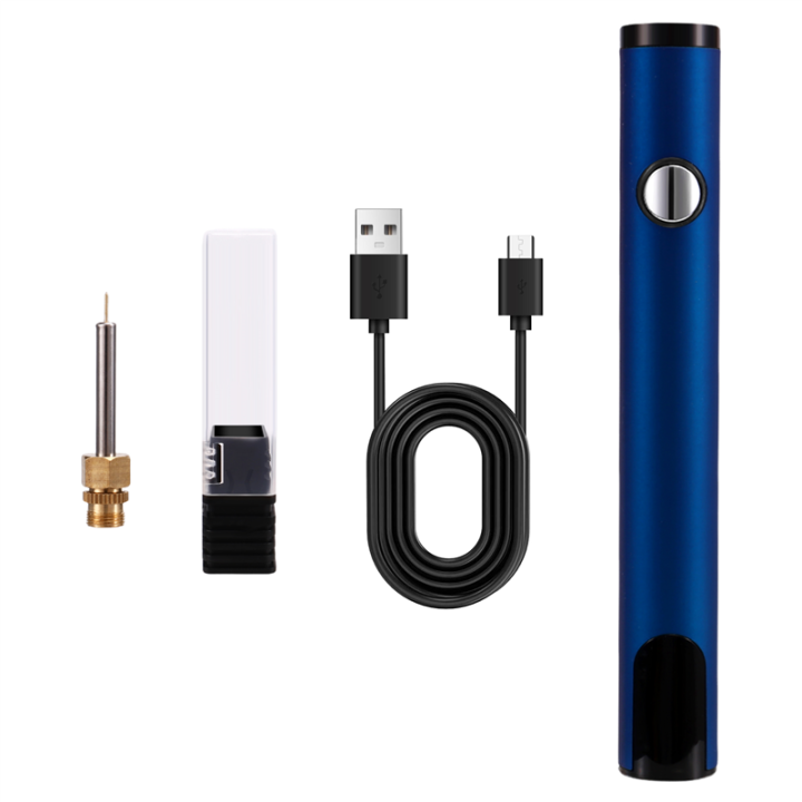 510 Thread Battery Cart Pen Electric Soldering Iron Welding Kit ...