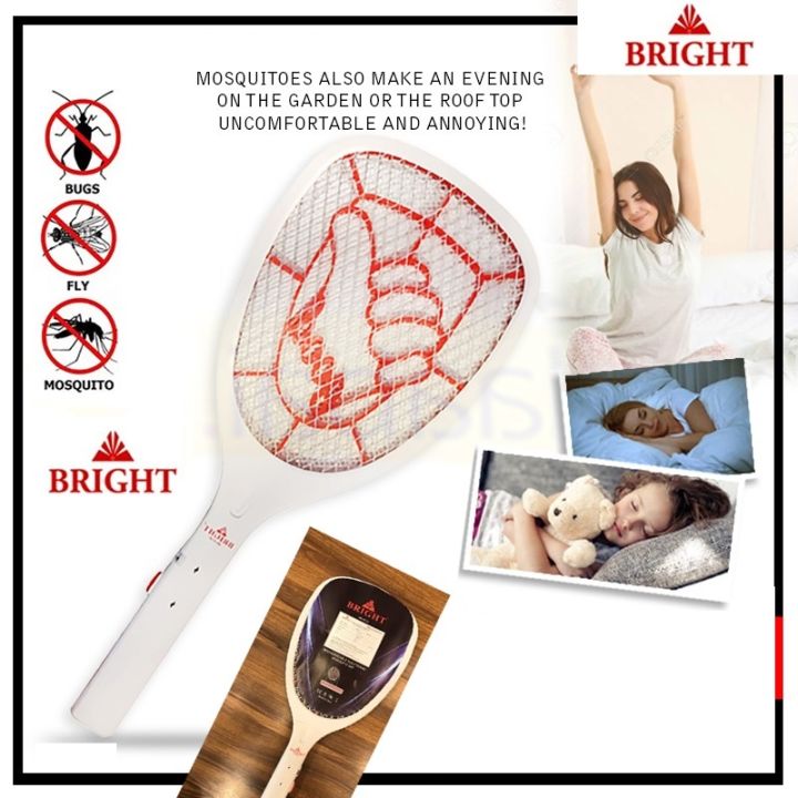 Mosquito Racket Rechargeable | Rechargeable Electronic Mosquito Bat ...