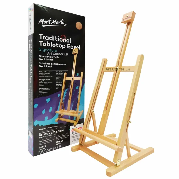 Mont Marte Signature Medium Foldable Reclinable Traditional Tabletop ...