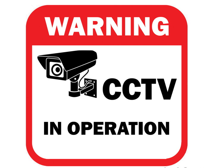 CCTV In Operation Sticker (1pcs) Sticker For Bike, Car Stickers, Van ...