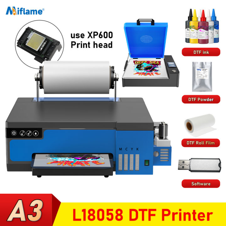 【HOT】 A3 XP600 DTF Printer Direct To Film Transfer Printing Machine Impresora Dtf A3 With Roll ...