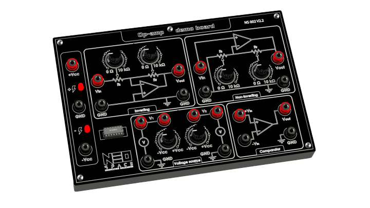 Electronic Kit Educational Op Amp Demo Board Learning Operational ...