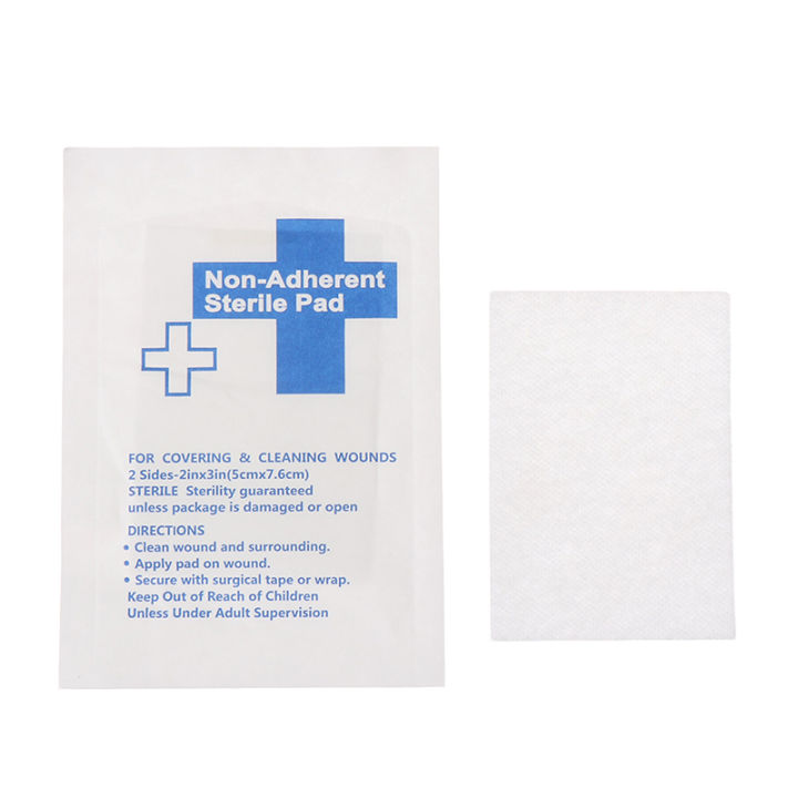 10Pcs Waterproof Gauze Pad Non-adherent Pad First Aid Kit Wound ...