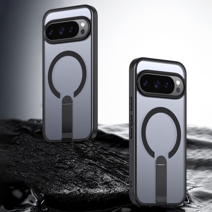 Luxury Metal Fold Stand For Magsafe Kickstand Phone Case For Google ...