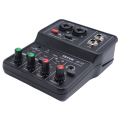 3X Q-12 Sound Card Audio Mixer Sound Board Console Desk System ...