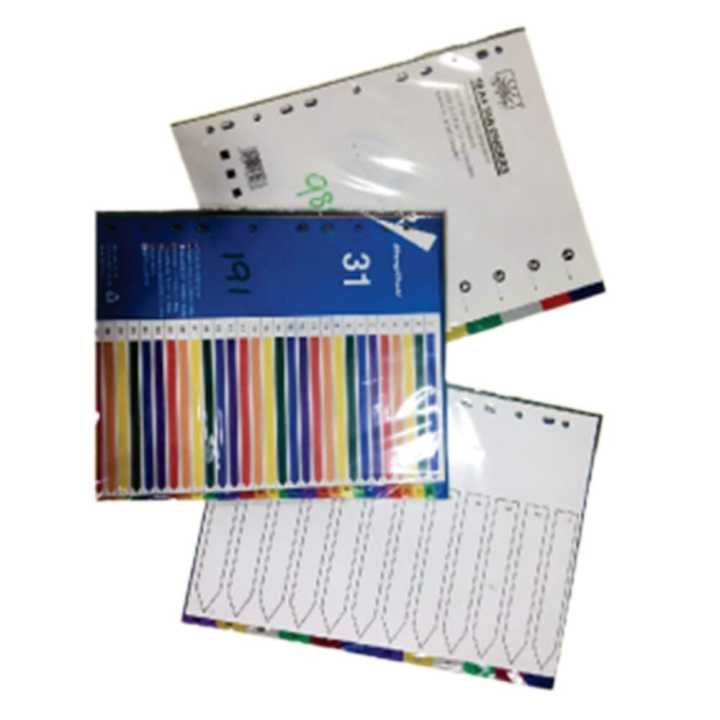 A4 Size Divider With Numbers 20 | Daraz.lk