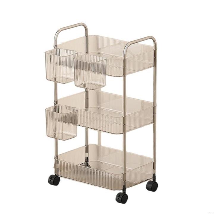 Multi Layer Plastic Storage Cart With Mobile Homes Organizers | Daraz.lk