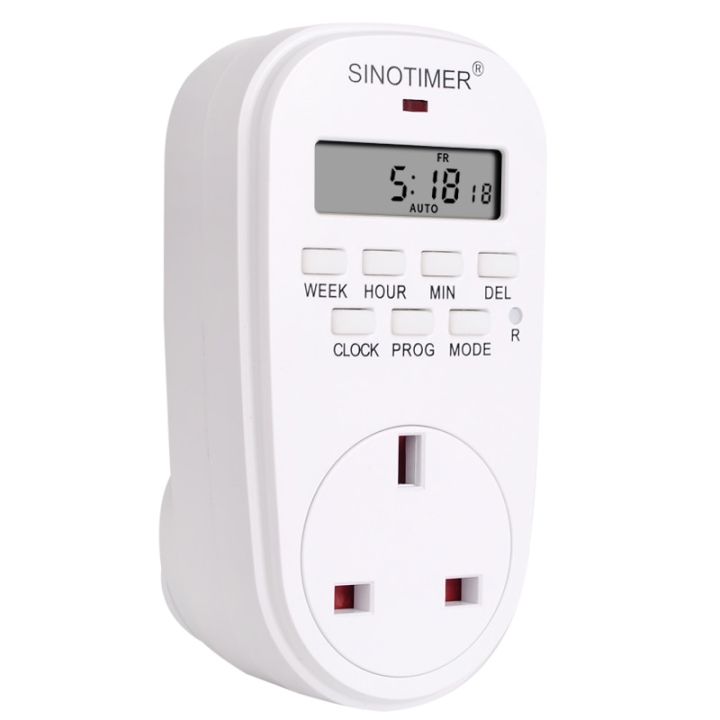 Timer Socket 24 Hour and 1 week Electrical Multi Digital Time Wall ...