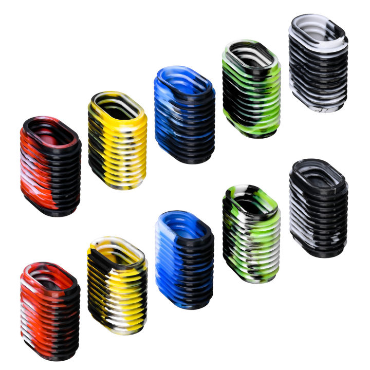 LEO 2pcs/10pcs Rubber Fishing Reel Handle Grip Cover Non-Slip ...