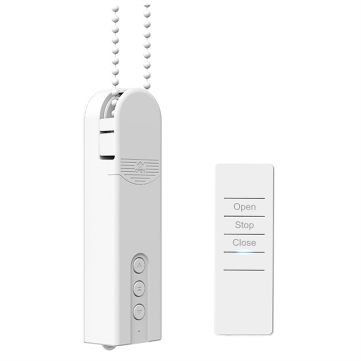 Tuya Smart Drawcord Curtain Motor with Remote Control Electric ...