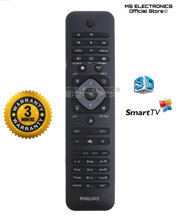 Philips LED/LCD Smart TV Remote controller | Daraz.lk