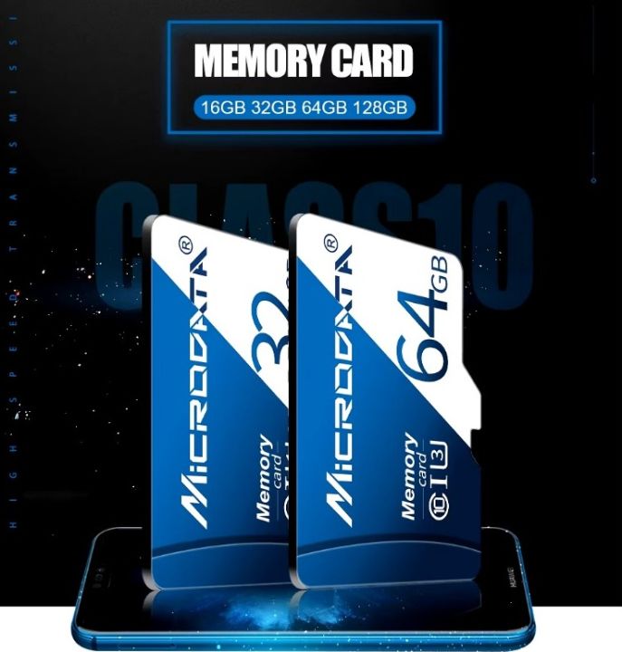 Class 10 micro tf sd card 64GB 32GB 16GB TF card Memory Card high quality | Daraz.lk