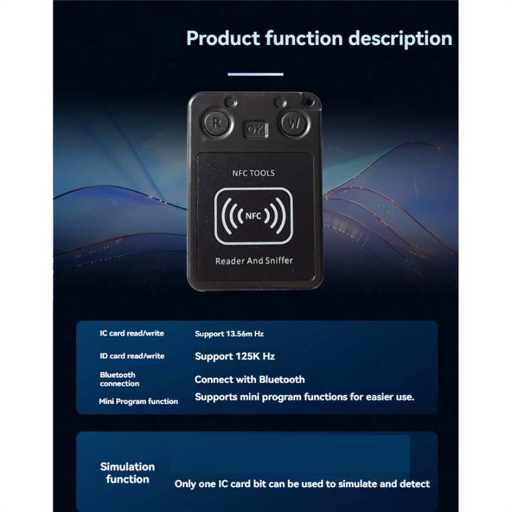 RFID Opens Access Control Systems NFC Reader & Sniffer RFID Emulator ...