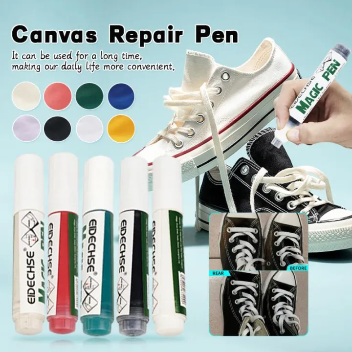 Canvas Shoes Vibrant Colors Soft Cloth Dyeing Refurbishment Versatile ...