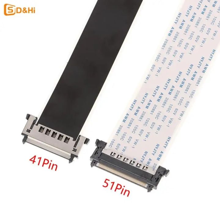 41/51Pin HDTV LCD LED Ribbon Cable 4K VBYONE FFC Screen Flex Cable ...