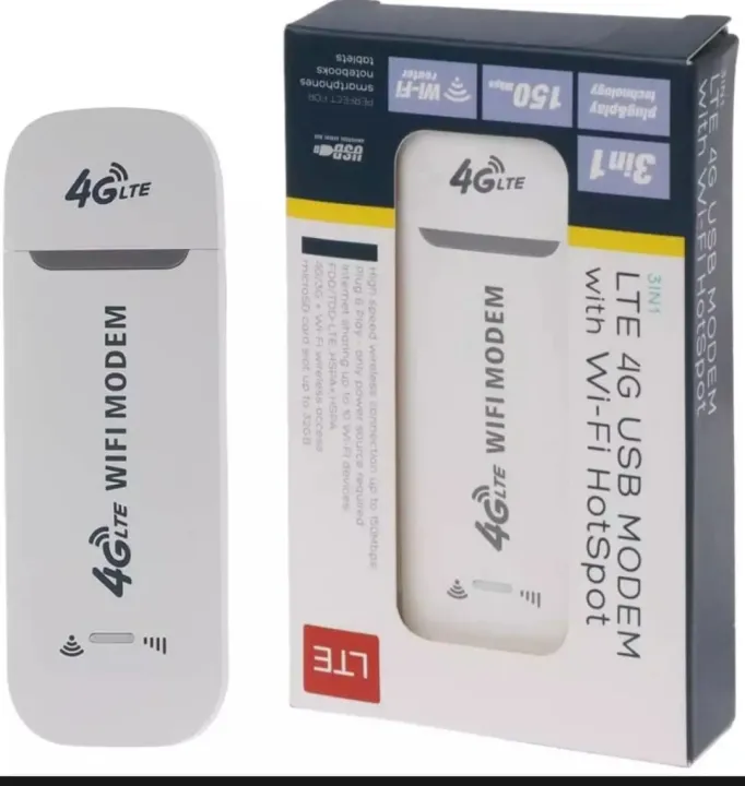 4G / 3G LTE USB WIFI Portable Dongle + Router + Modem + Hotspot + WIFI ...
