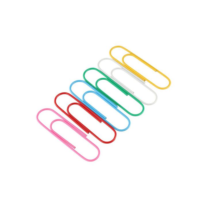 10 Pcs Stationery Metal Clips 10cm Paper Clip Alloy Metal Bookmark ...
