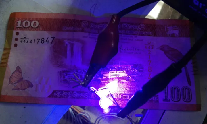 Ultra Violet (UV) LED Bulb 5mm X 10Pcs | Daraz.lk