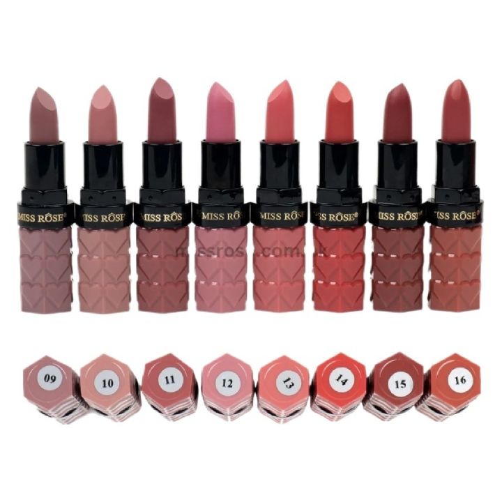 Miss Rose Professional Makeup Matte Long Lasting Waterproof Lipstick ...