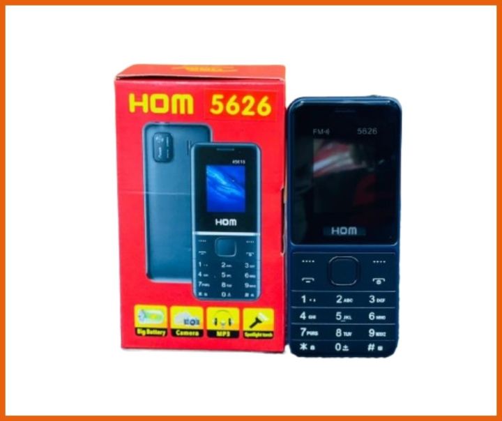 Mobile Phone HOM 5626, Dual Sim Button Cell Phone, Dual Sim Card Mobile ...
